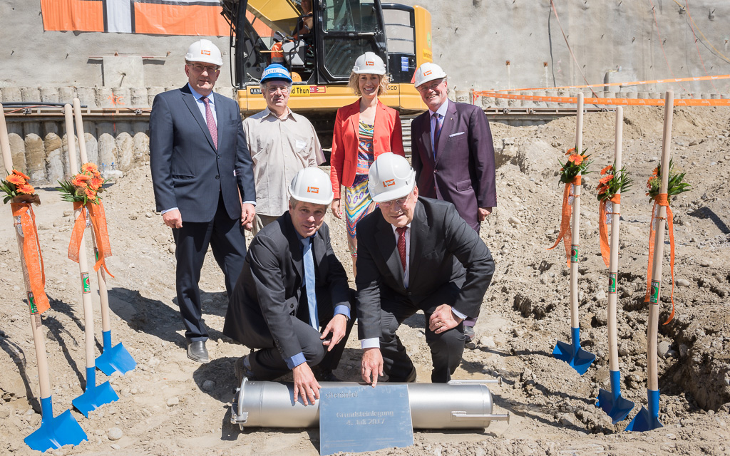 Grundstein für sitem-insel gelegt - Inselspital - Universitätsspital Bern